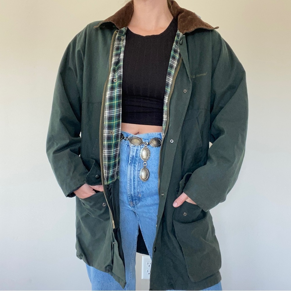 Smith & Wesson Slik Oilskin Waxed Field Jacket - Gem